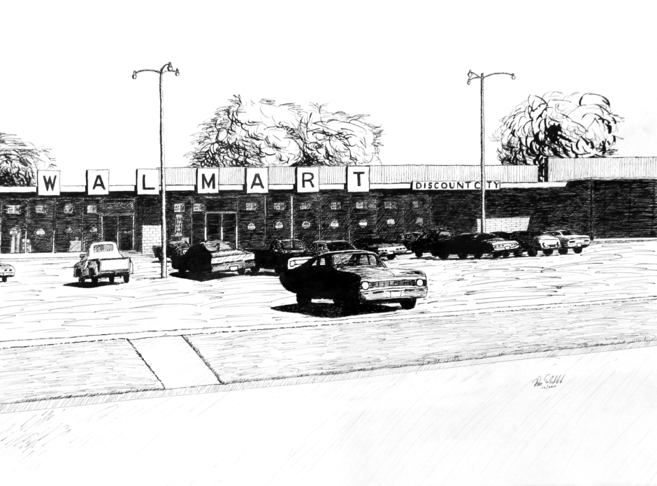 Wal Mart Discount City – Ron Enderland Art
